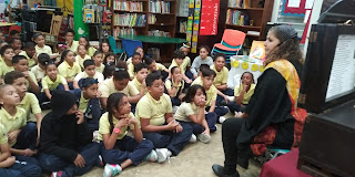 Biblioteca Ana Vizcarrondo de Túa: María Chuzema nos visita