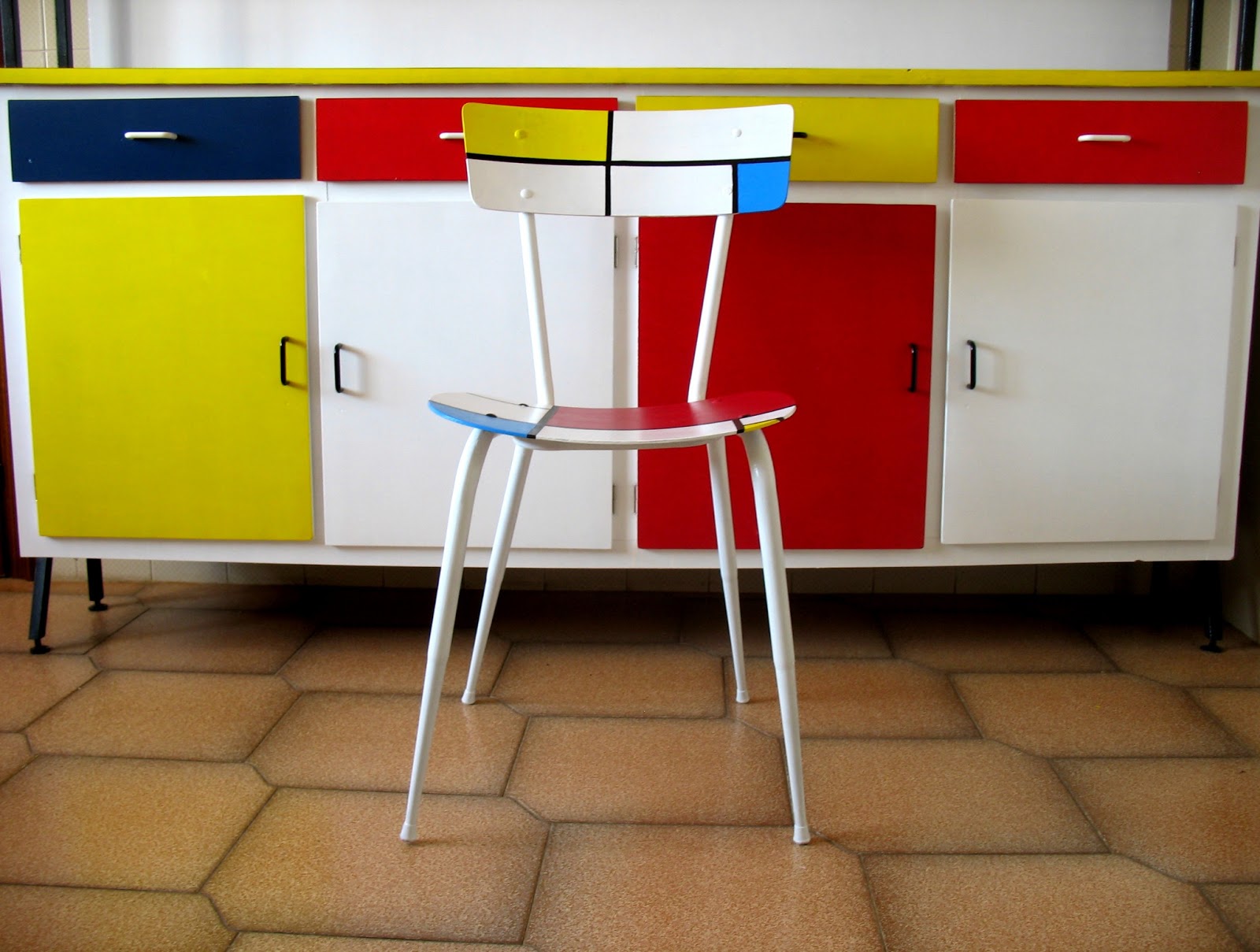 second life of objects: “Mondrian” Furniture