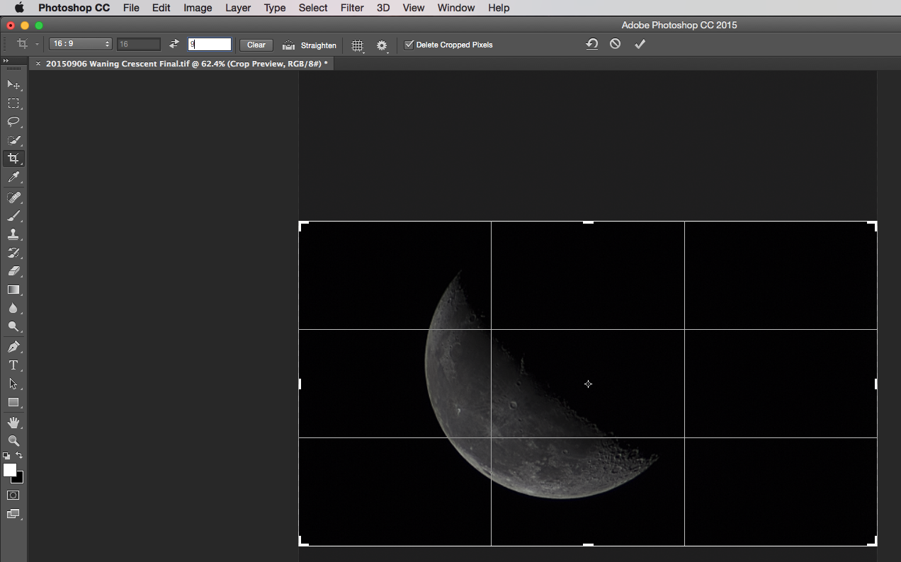 My DSLR Moon Photo Workflow with Screenshots [Stellar Neophyte ...