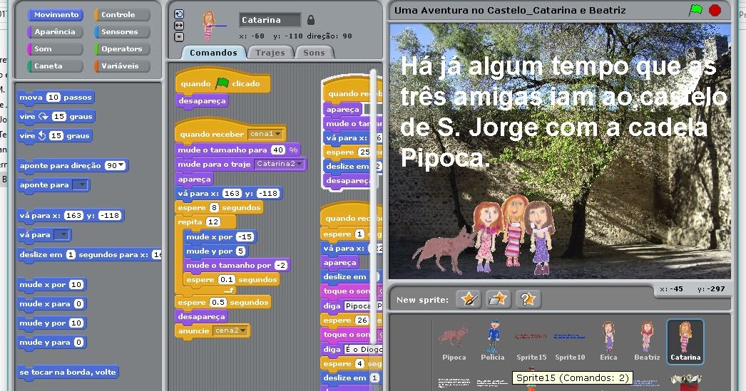 Escola com Jardim de Infância Padre Abel Varzim: Programar histórias no ...
