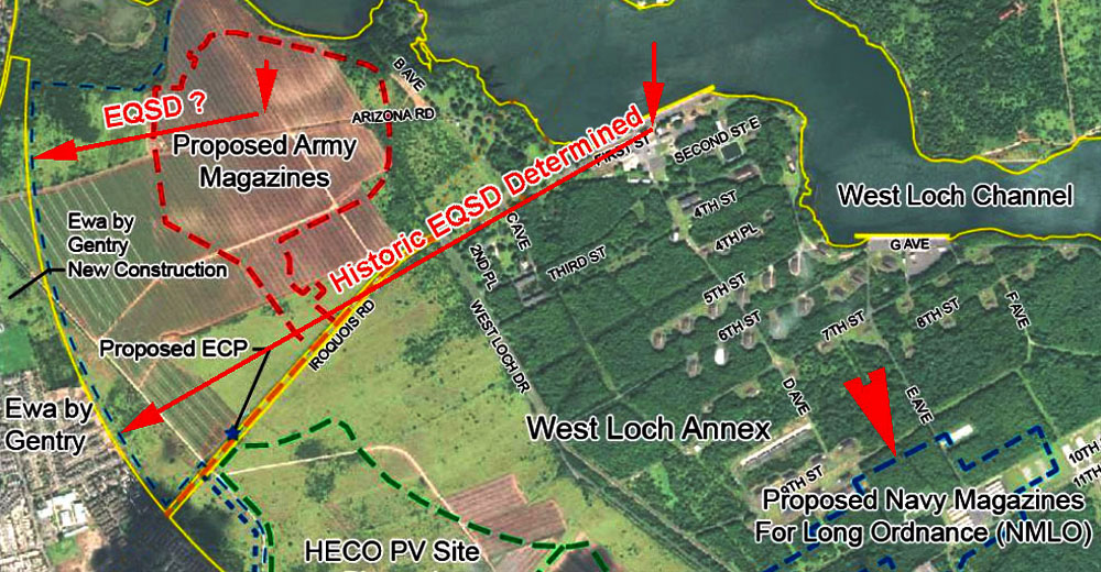 West Loch Blast Zone: Major Expansion of West Loch Ammunition Depot