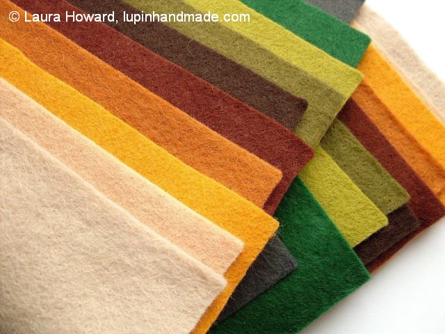 Bugs and Fishes by Lupin: Felt Rainbows Now Back in Stock