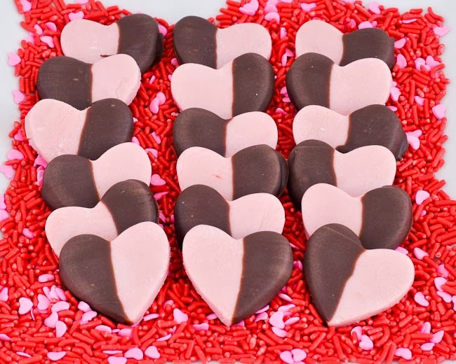 Beki Cook's Cake Blog: Homemade Chocolate Cream Cheese Mints {Recipe}