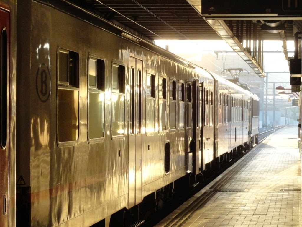 GOLDEN TRAIN Art on Train