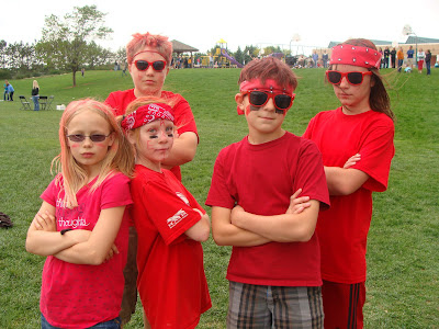 Two Tulips and a Daisy: 5th grade mini-field day