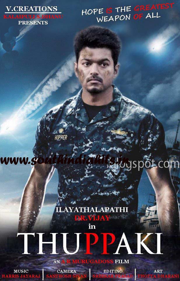 Thuppakki First Look Poster HD, Thuppaki HD First Look May Day Release ...