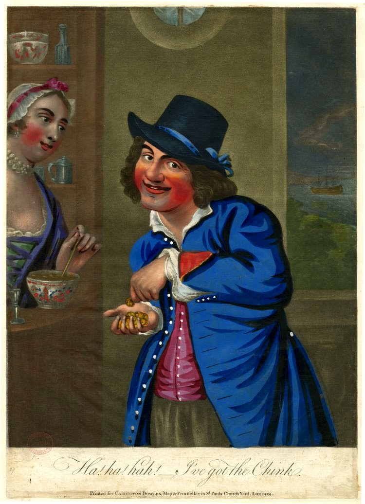 British Tars, 1740-1790: Ha! Ha! Hah! - I've got the Chink, 1770's