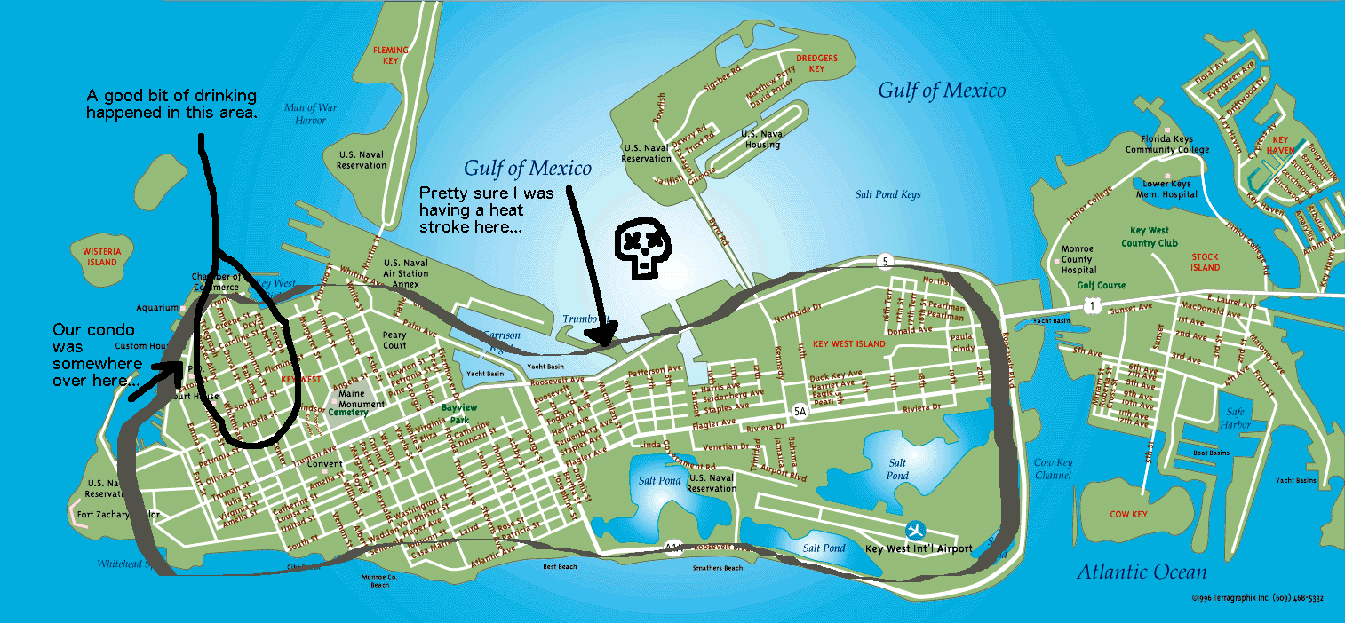 Sailing Luna Sea : Road Trip! Circumnavigating Key West