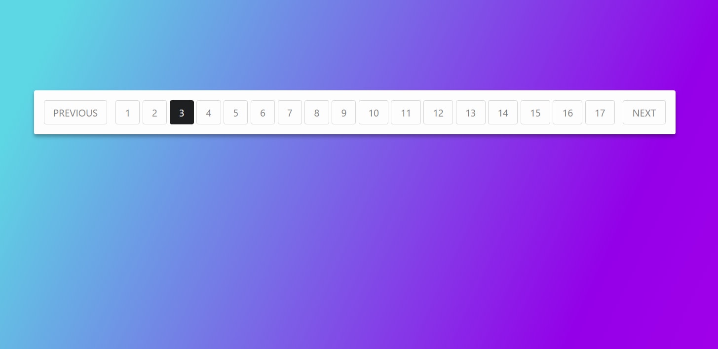 How To Create A Pagination Using HTML and CSS