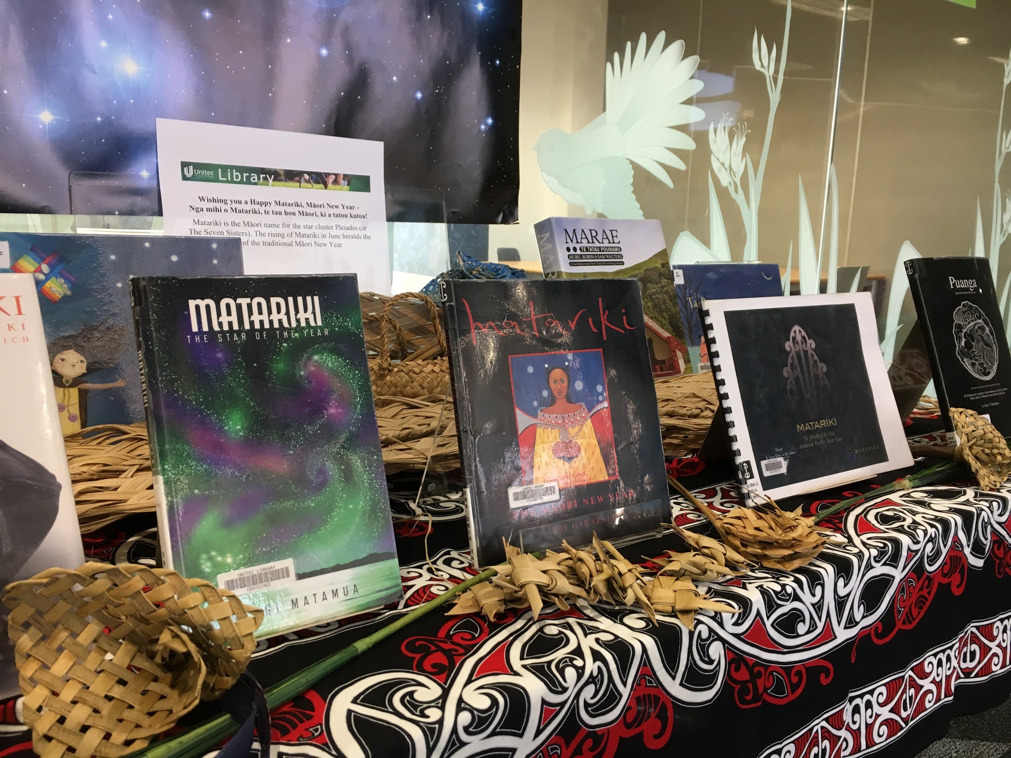 Library News - Unitec: Happy Matariki - Māori New Year