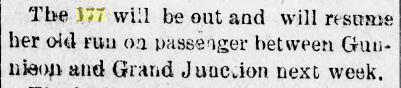 Western & Atlantic Railroad, 1888 - 1898: Rail Moment: Dread 107 and ...