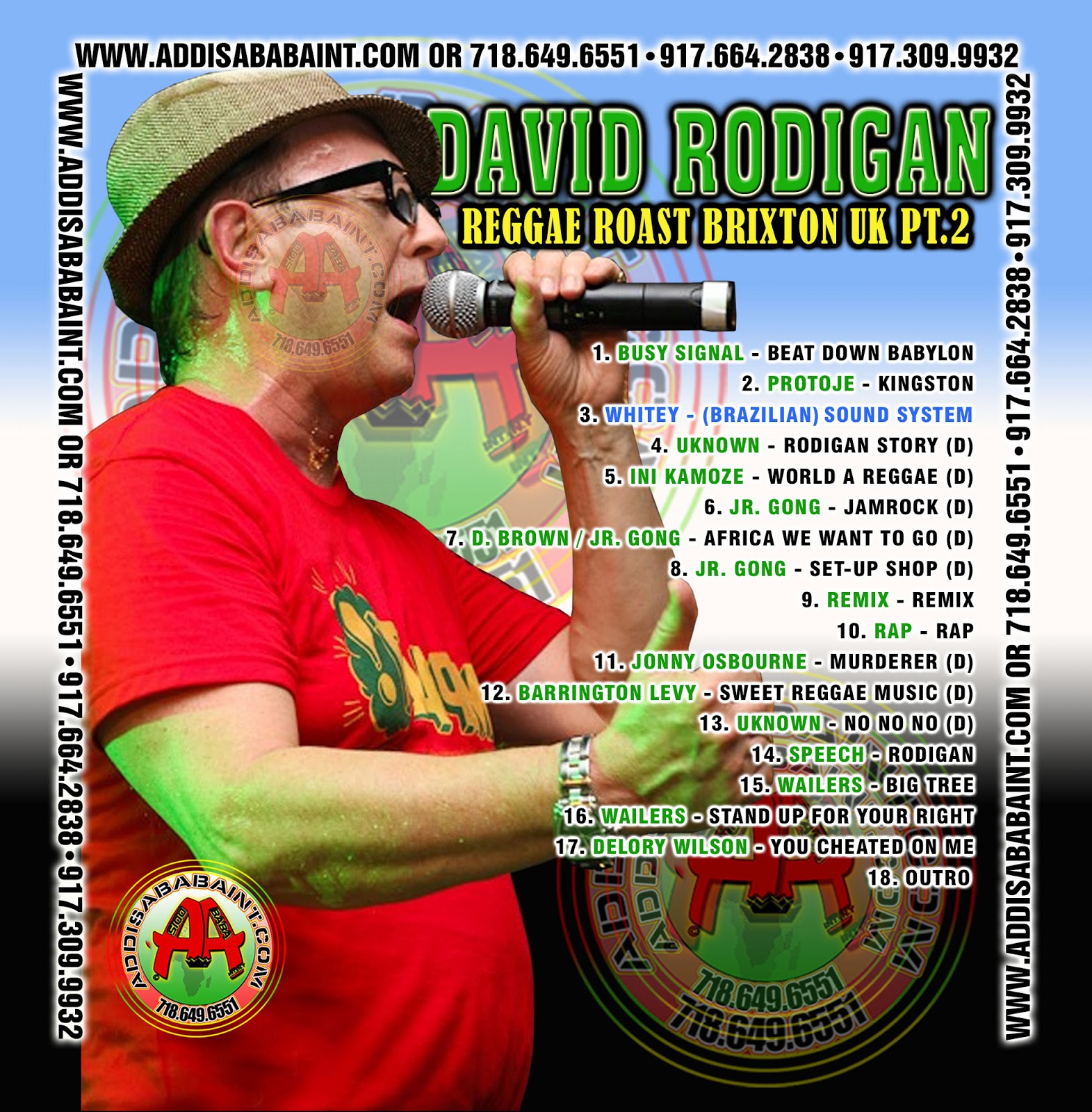 DAVID RODIGAN - REGGAE ROAST BRIXTON UK PART 2 | REGGAETAPESHOP