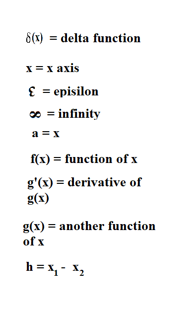 Gm Jackson Physics And Mathematics Proving The Dirac Delta Function Etc