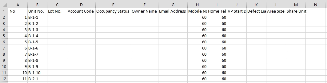 [i-Neighbour - Admin Guide] Manage Unit - How to Add Unit Owner (Import ...