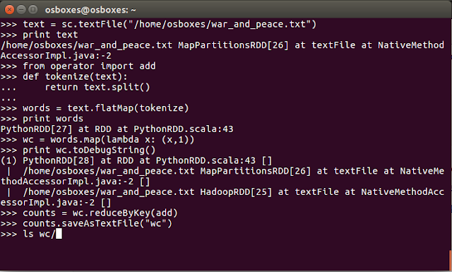 Analytics Classroom: Word Count Program with Spark and Python