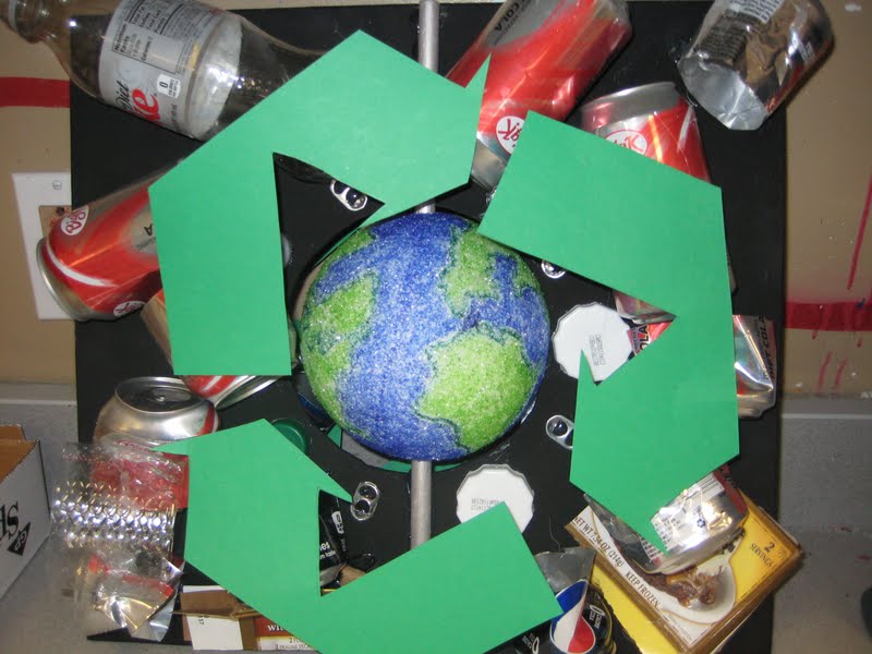 Adventures of Creativity.: Student Work: Found Object Sculptures