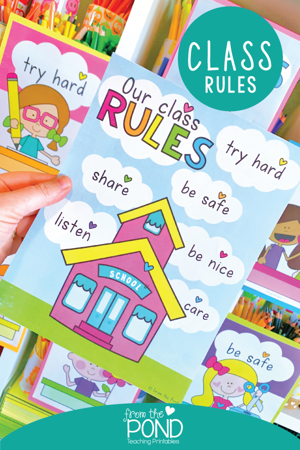 Class Rules Posters | From the Pond