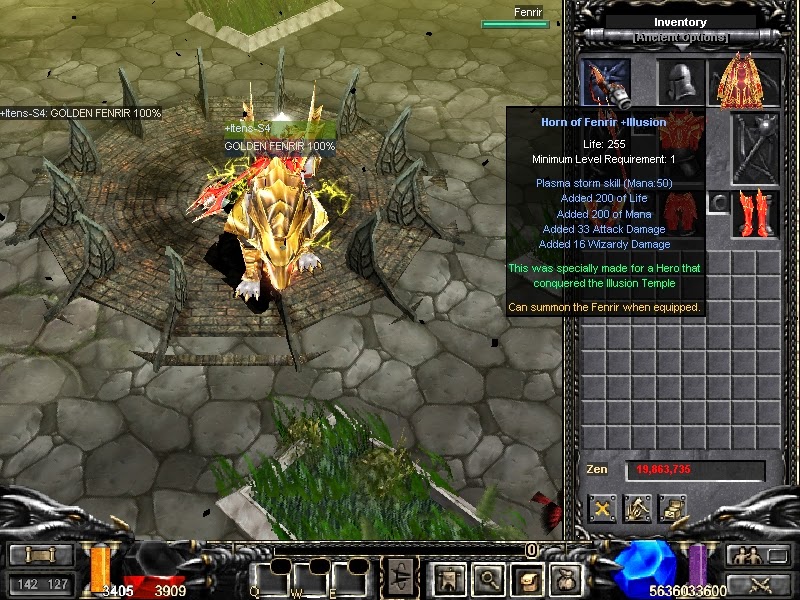 MuServer Season 2 + Asa LVL3+ Itens S4+Novos eventos+Novas Quests ...