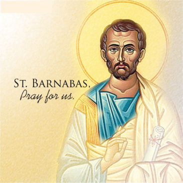 Streams of the River: St Barnabas - Son of Encouragement