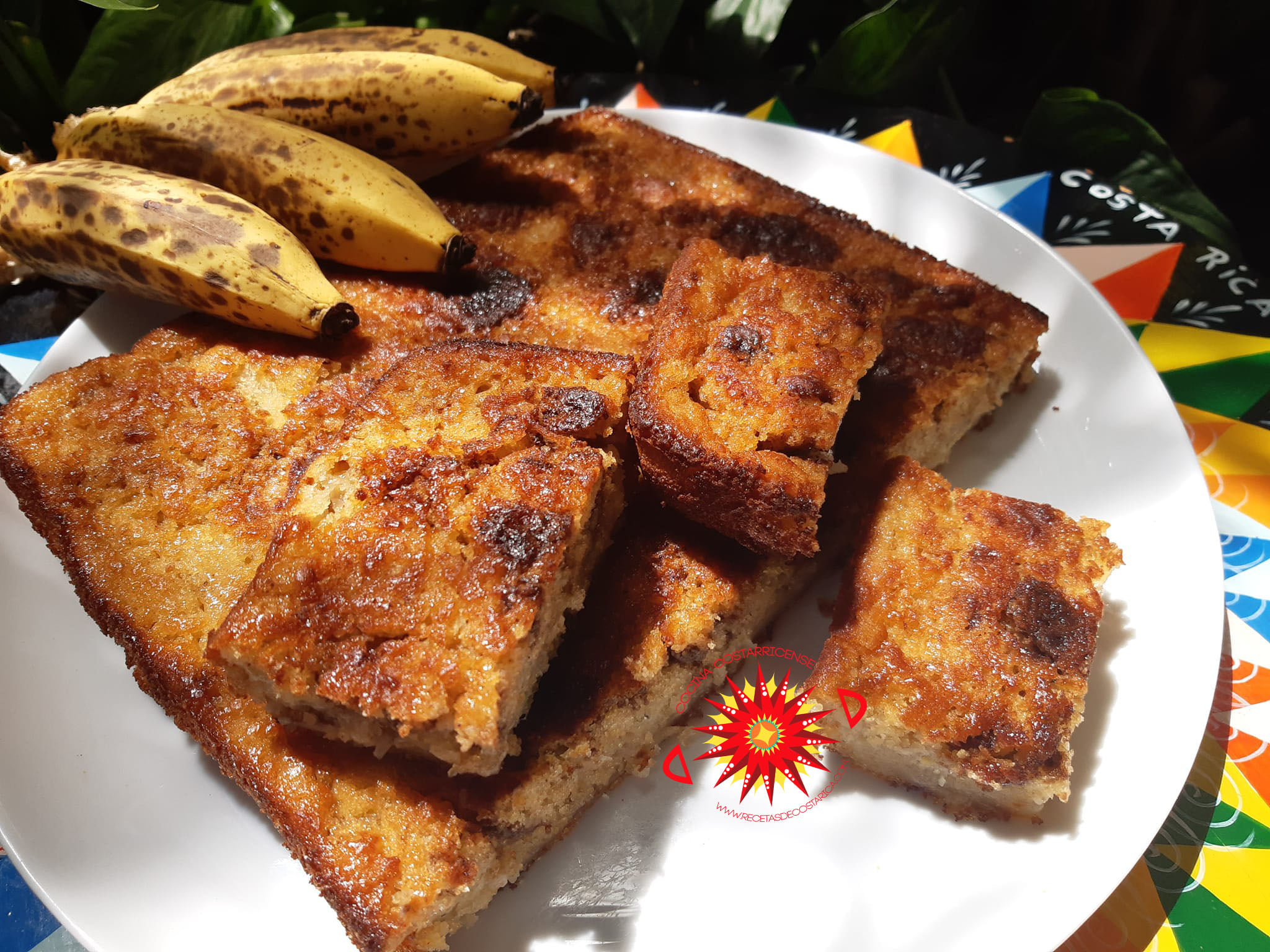 Cocina Costarricense: pan de banano con galleta