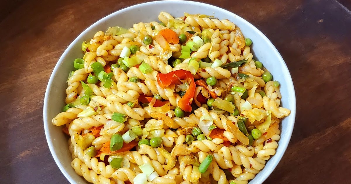 Sailaja Kitchen...A site for all food lovers!: Chinese Style Pasta Stir ...