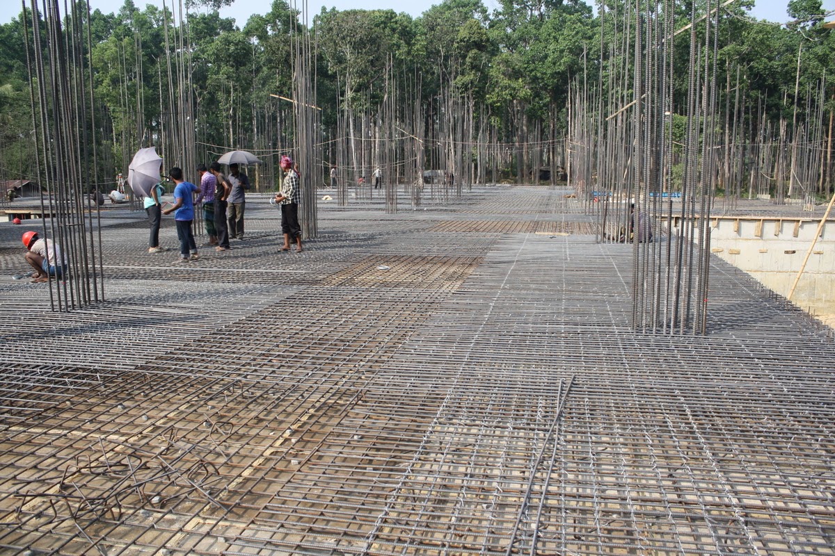 Jonathan & Holly Barrett: Basement Ceiling Slab - Prep Work