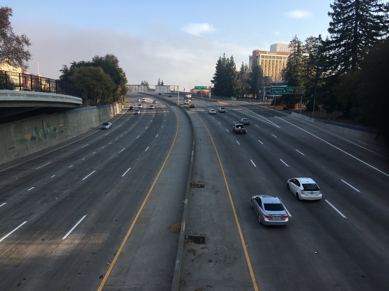 Highways in and around Old Sacramento; US 40, US 99W, CA 16, CA 24, CA ...