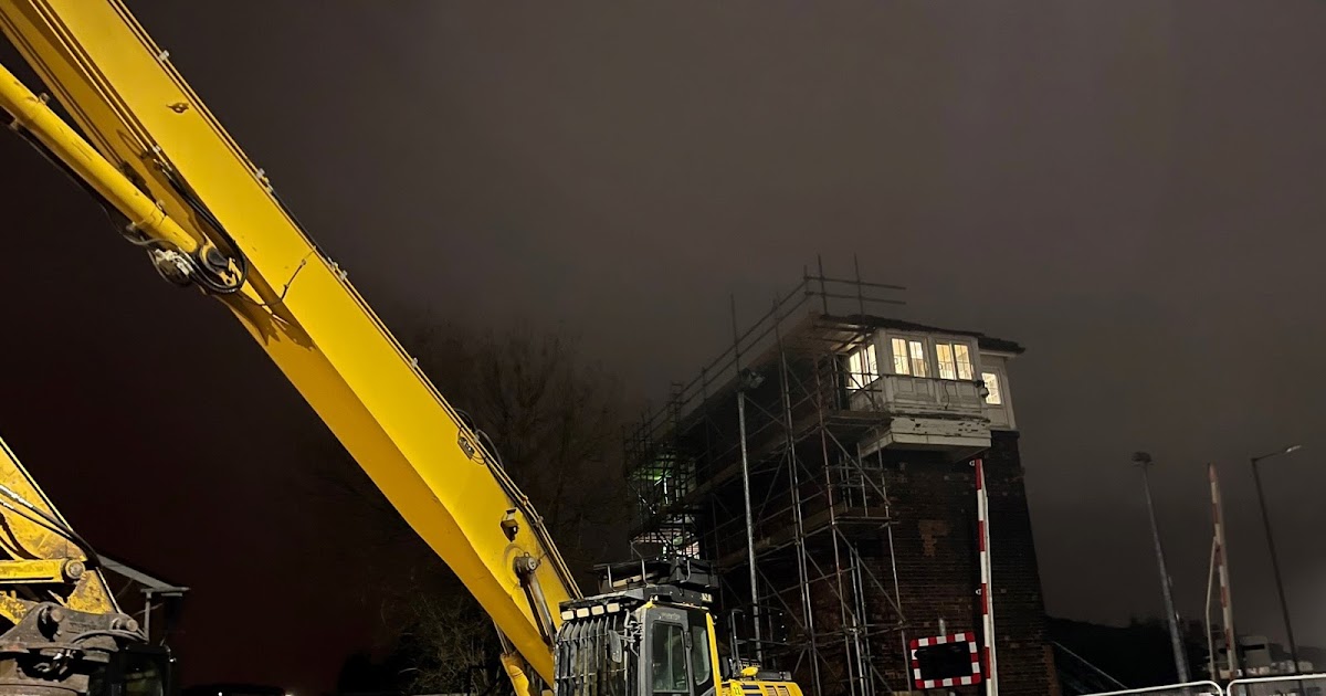 North Tyneside Steam Railway: Billingham Signal Box
