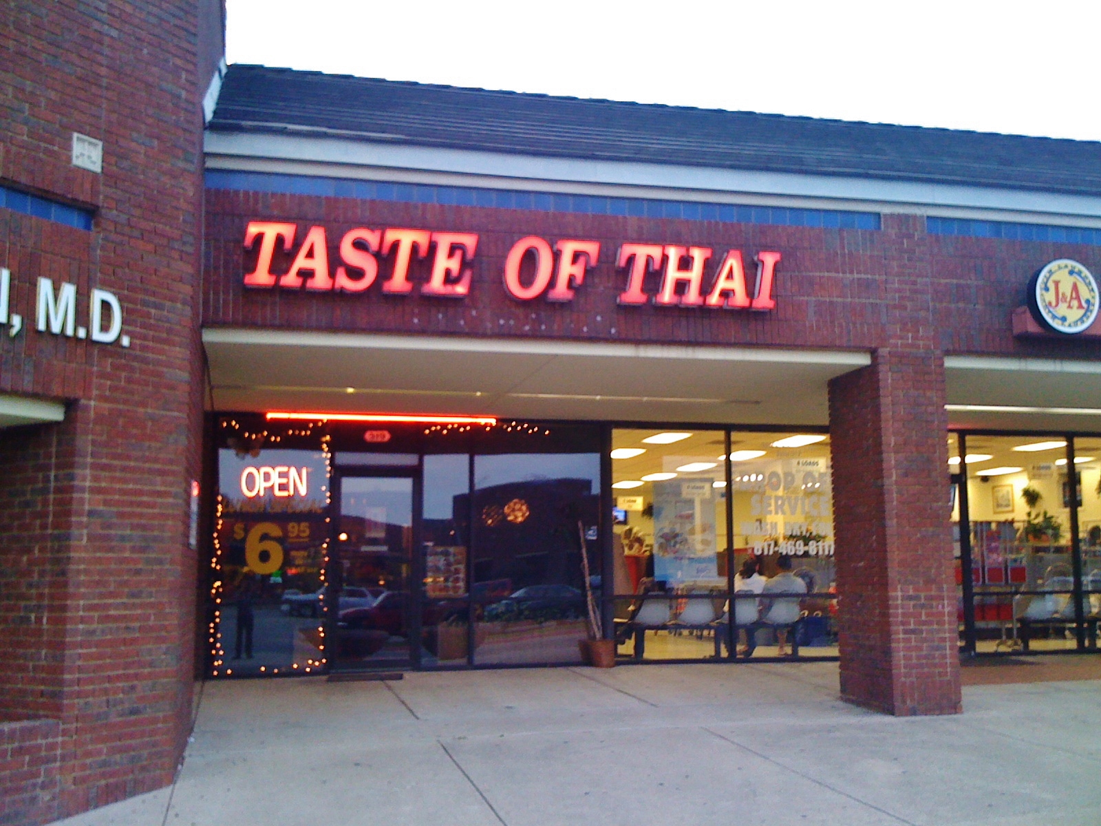 The Future Comes Slowly: Taste of Thai