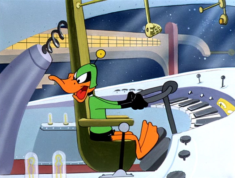 Ray Hardgrit's Sci-Fi Adventures: Duck Dodgers in the 24½th Century