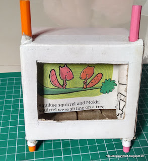Art and Craft: How to make a cardboard box TV