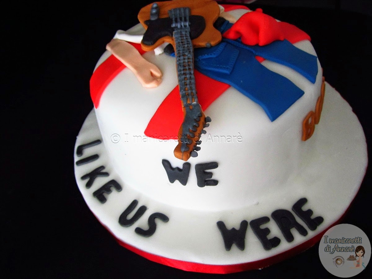 Bruce Springsteen cake da I manicaretti di Annarè su Akkiapparicette