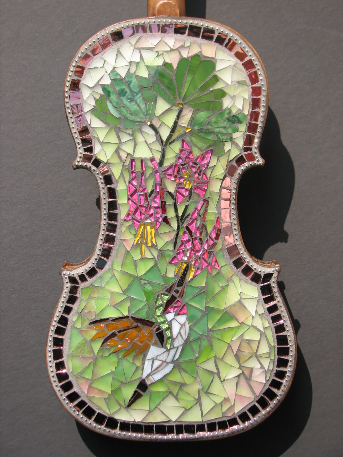 Piece Of Mind Mosaics: The Painted Violin Project