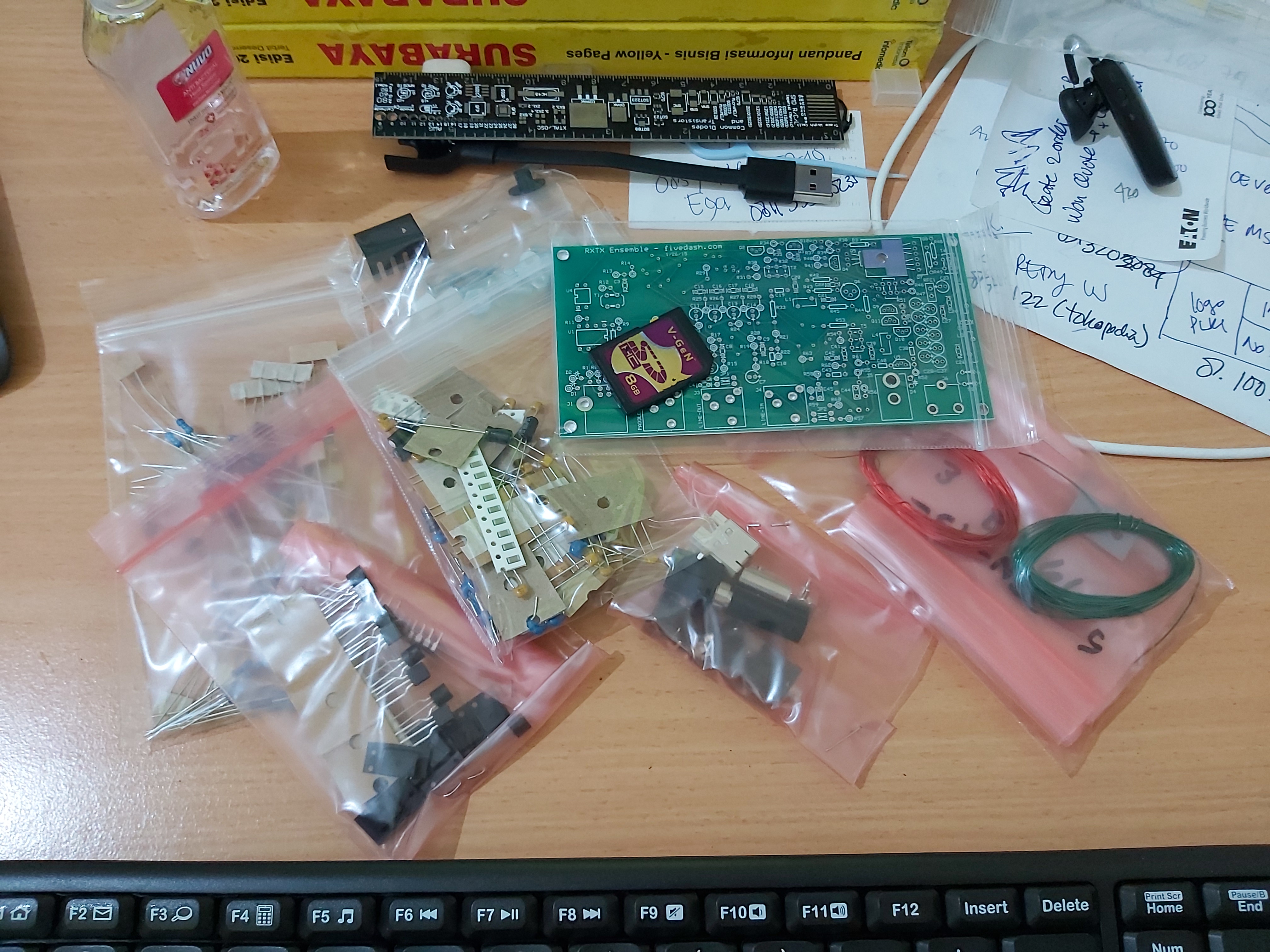 Redy Wibisono - YD3RDW: Assembly SDR Transceiver - SoftRock RXTX ...