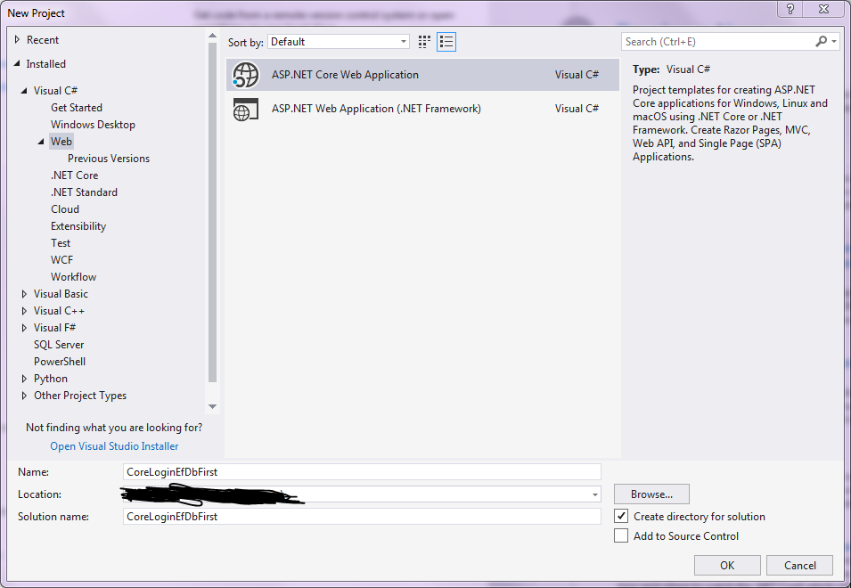 Aspnet Core Razor Pages Simple Login Using Entity Framework Database First Approach Asmas Blog