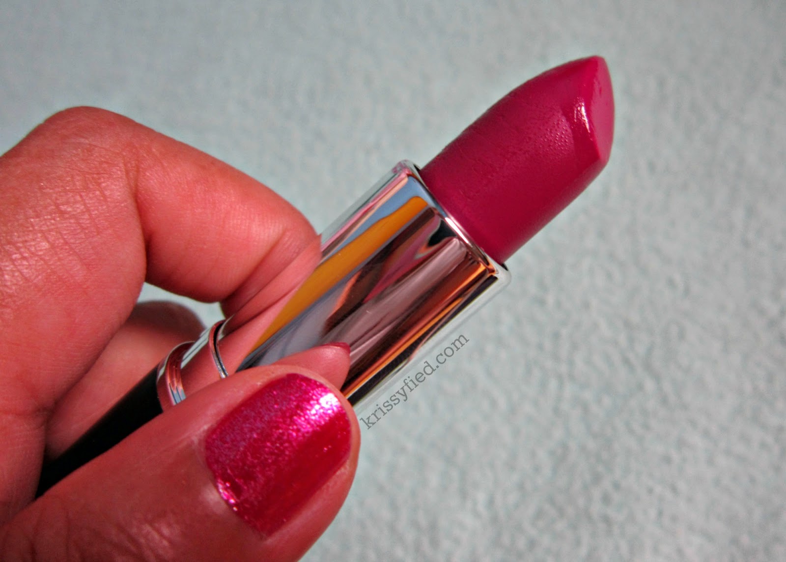 Review: OFRA lipstick in Fuchsia | i am krissy
