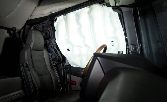 Nova geração Scania terá Airbag lateral