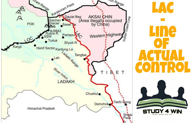 LOC, LAC और INTERNATIONAL BORDER क्या हे और उसमे अंतर क्या हे ...