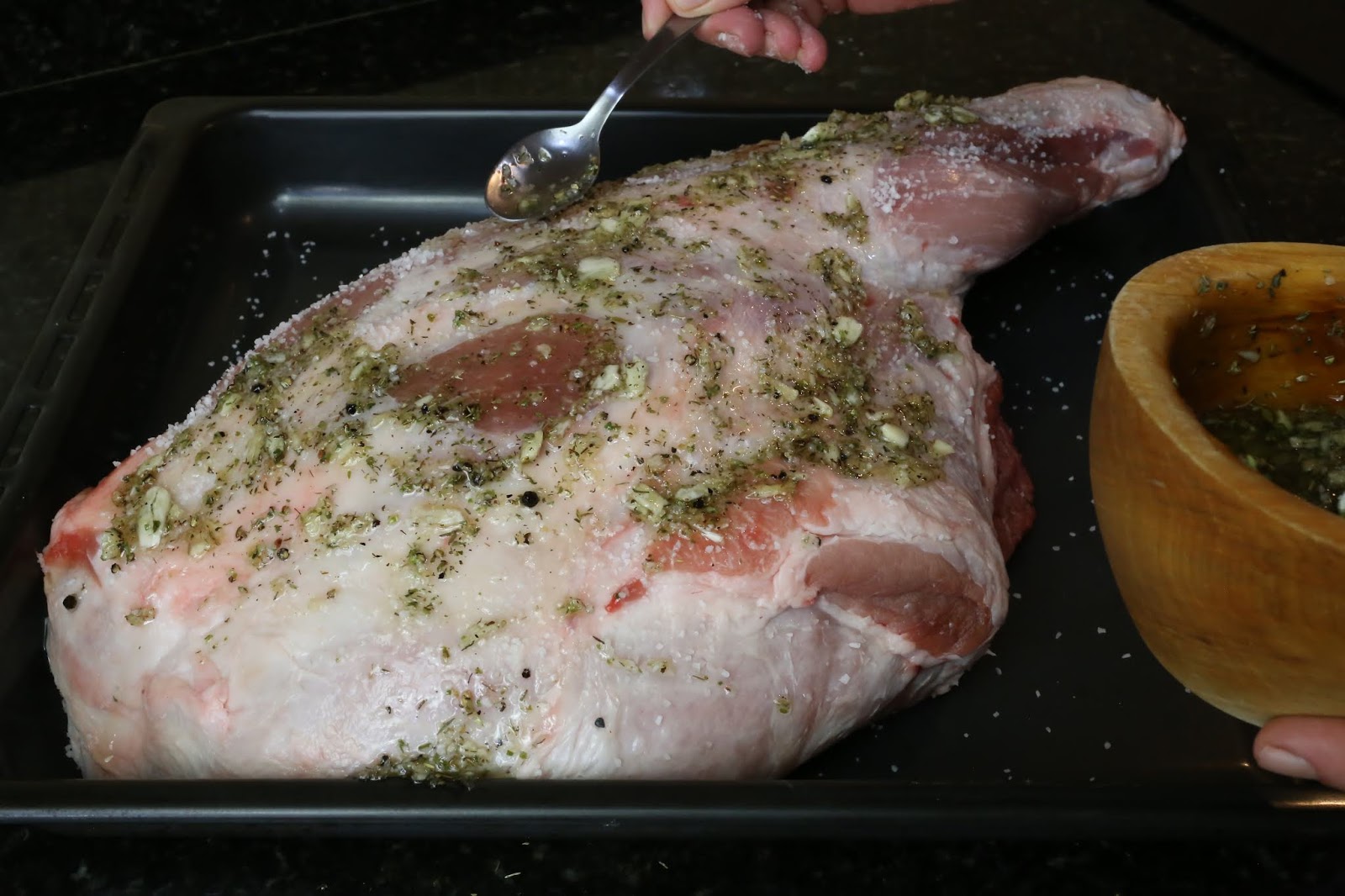 Cocina andaluza: Lacón asado al horno