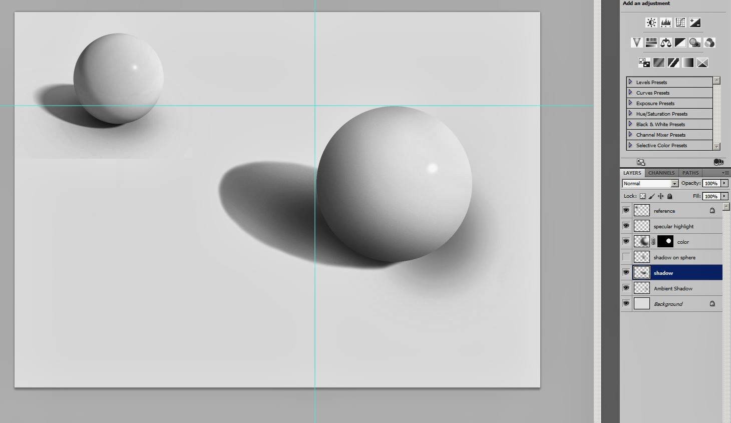 Computer Graphics and Digital Mixed Media: Sphere Completed