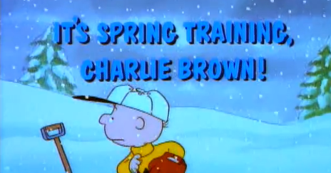 Joshuaonline: A Charlie Brown Lookback: It's Spring Training, Charlie Brown