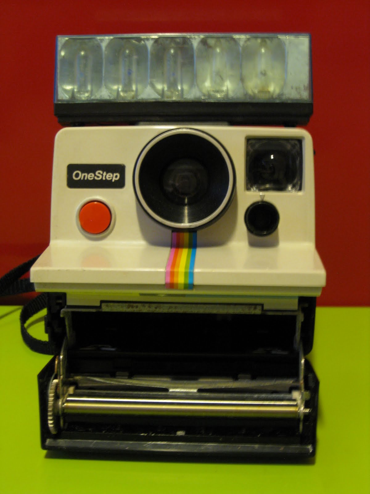 tis' the season to buy :): POLAROID SX-70 LAND CAMERA WITH FLASH BAR ...