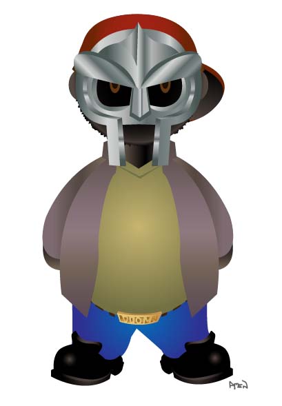 ghettoManga: Cute MF DOOM Wallpaper anyone? YES PLEASE!