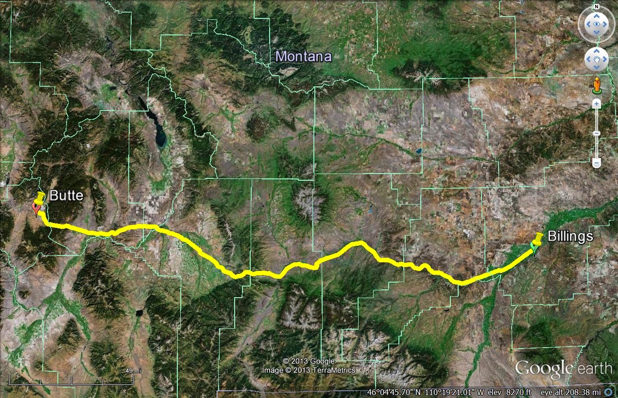 The Road Ahead ................. (Florida Ride 2013): Wild Montana Skies