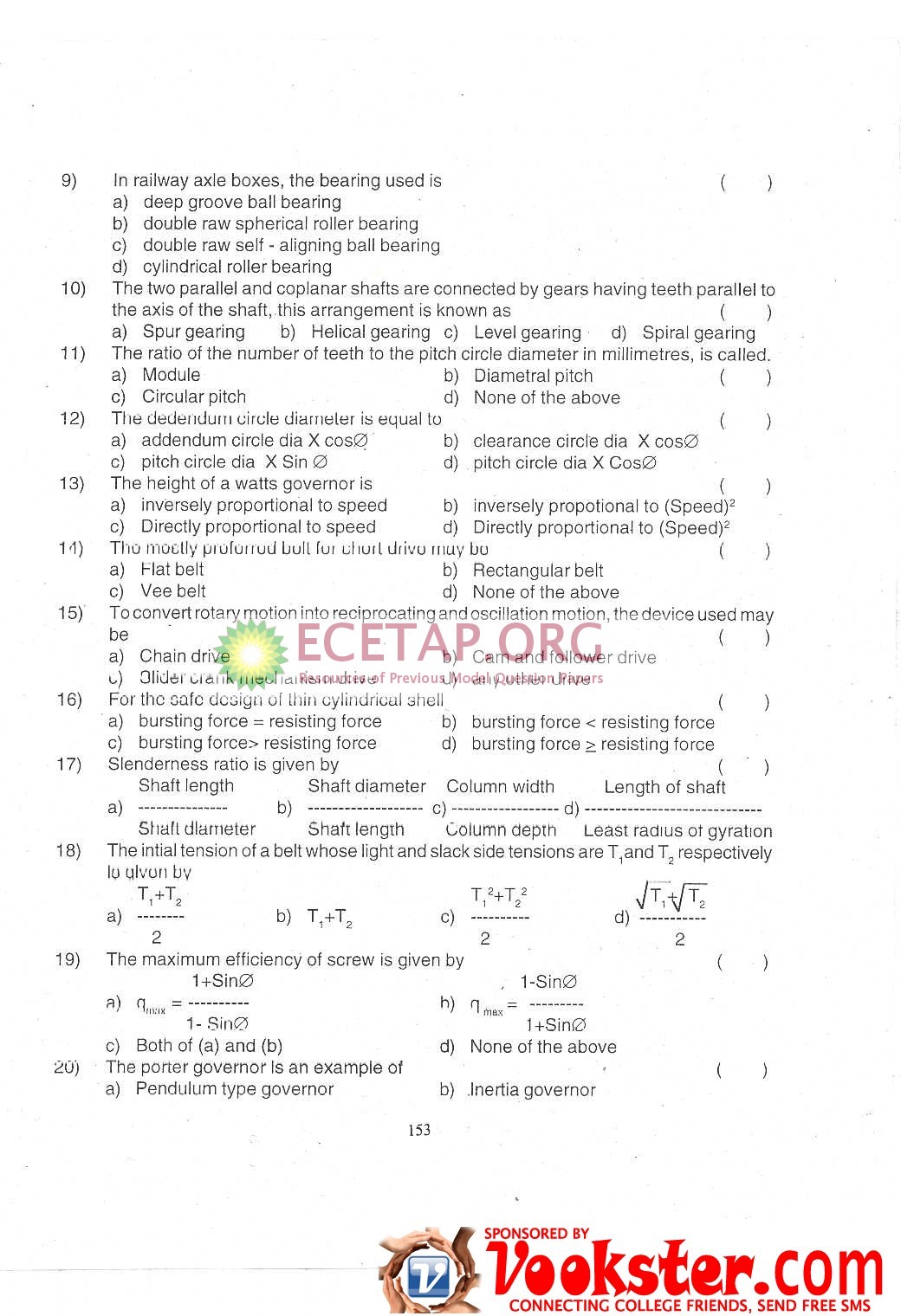 ECETAP - 2016, Previous, Model Papers, Question Papers EEE,ECE,SCE ...