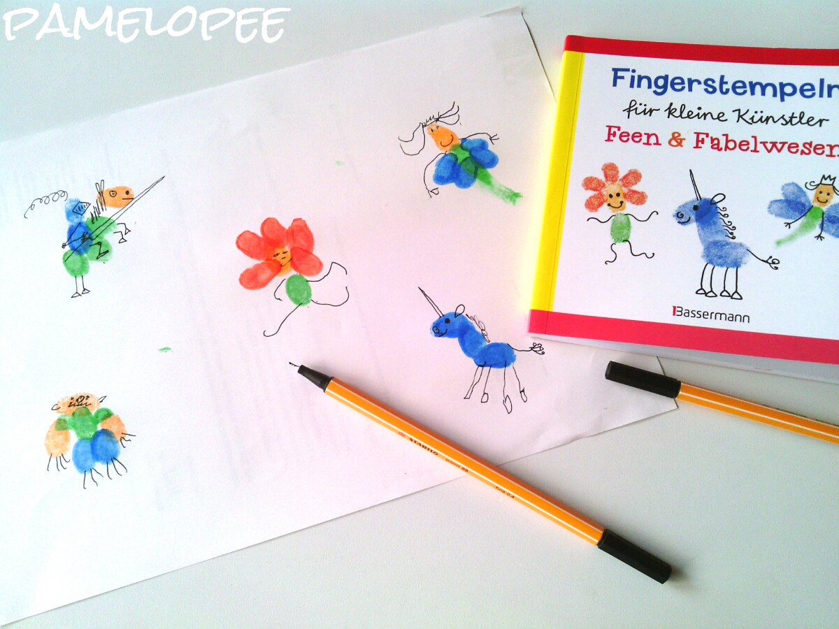 aldte: Fingerstempeln - So können auch schon die Kleinsten kreativ sein!