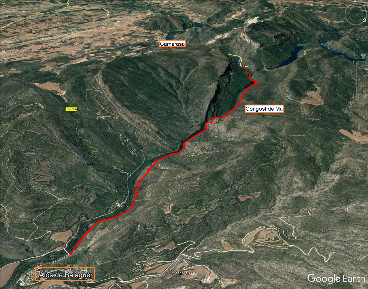 La luz de la montaña: Congost de Mu