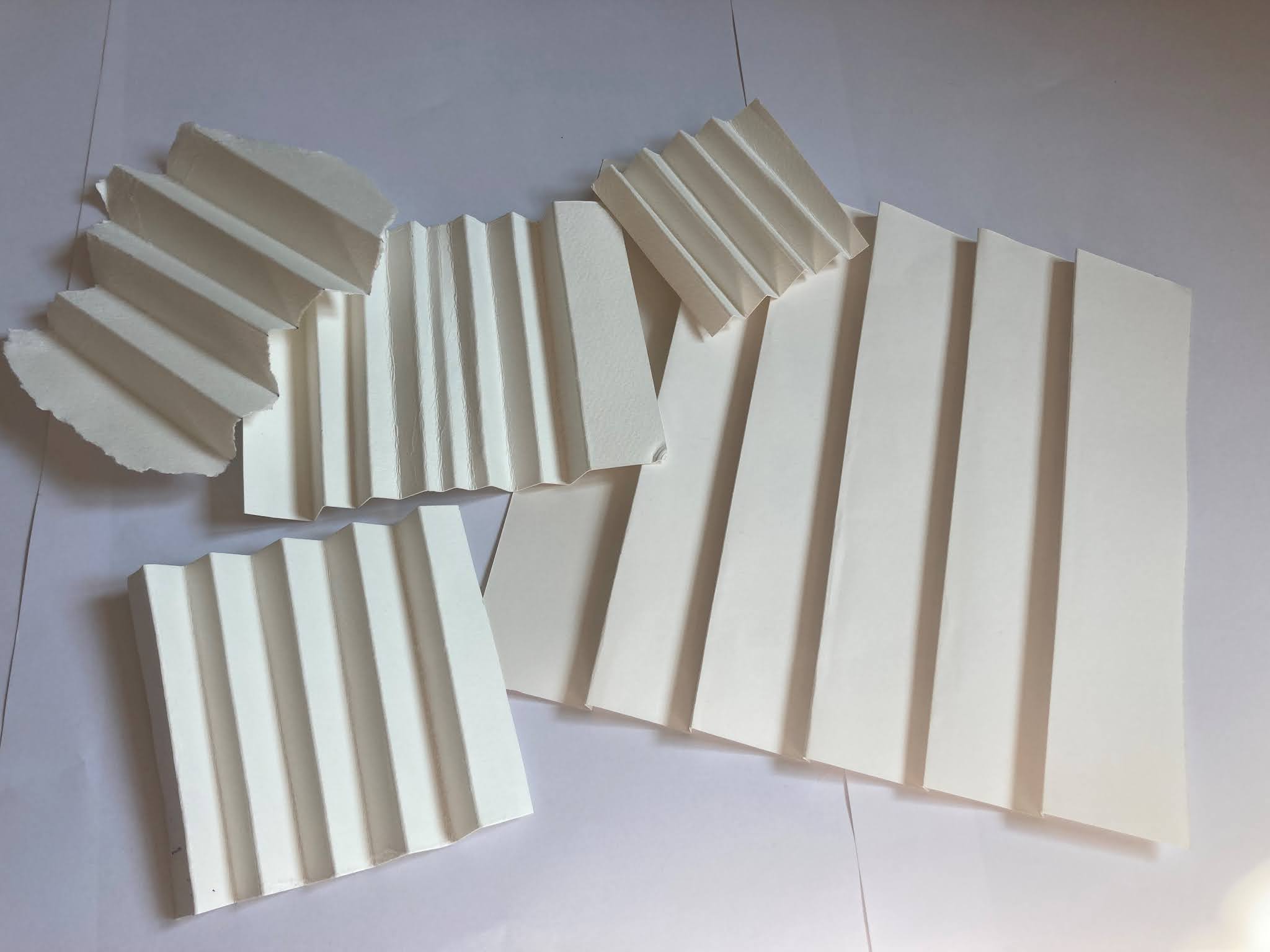 Mixed Media for Textiles: Project 1 Folding and Crumpling