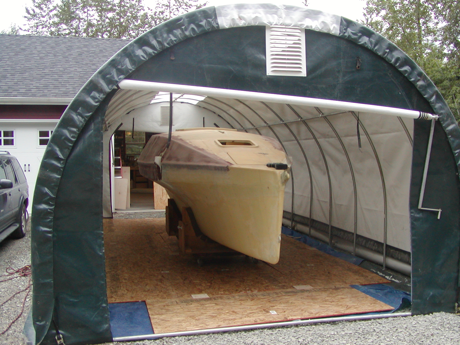 Jay's F22: Boat tent lives again