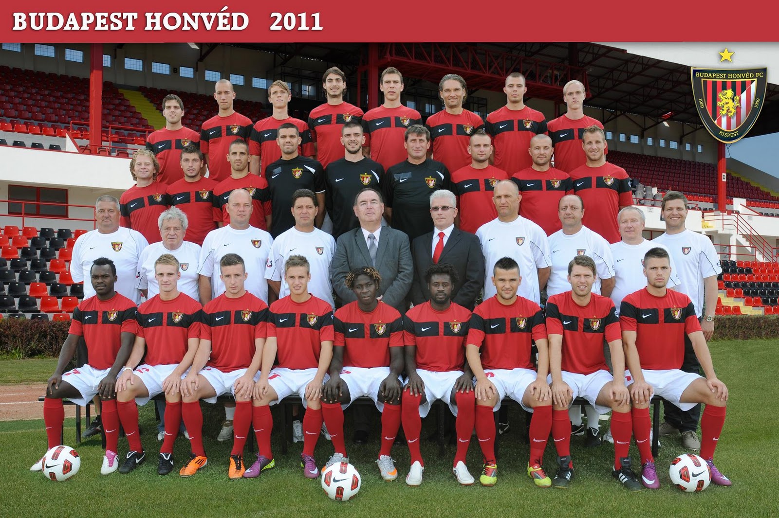 Botões para Sempre: Foto histórica - Futebol - Budapeste Honved (Hungria)